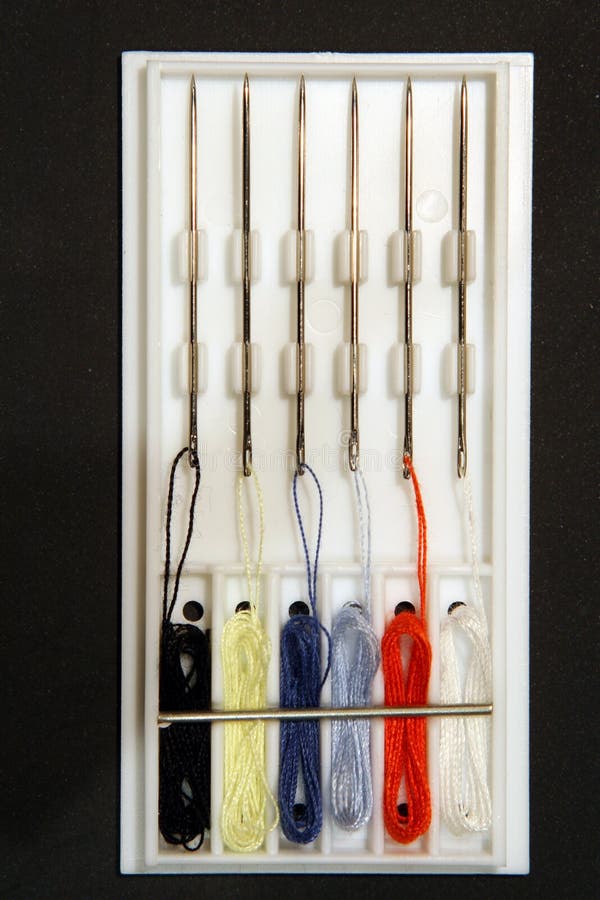 Colorful sewing kit stock photo. Image of travelling, clothing - 1692916