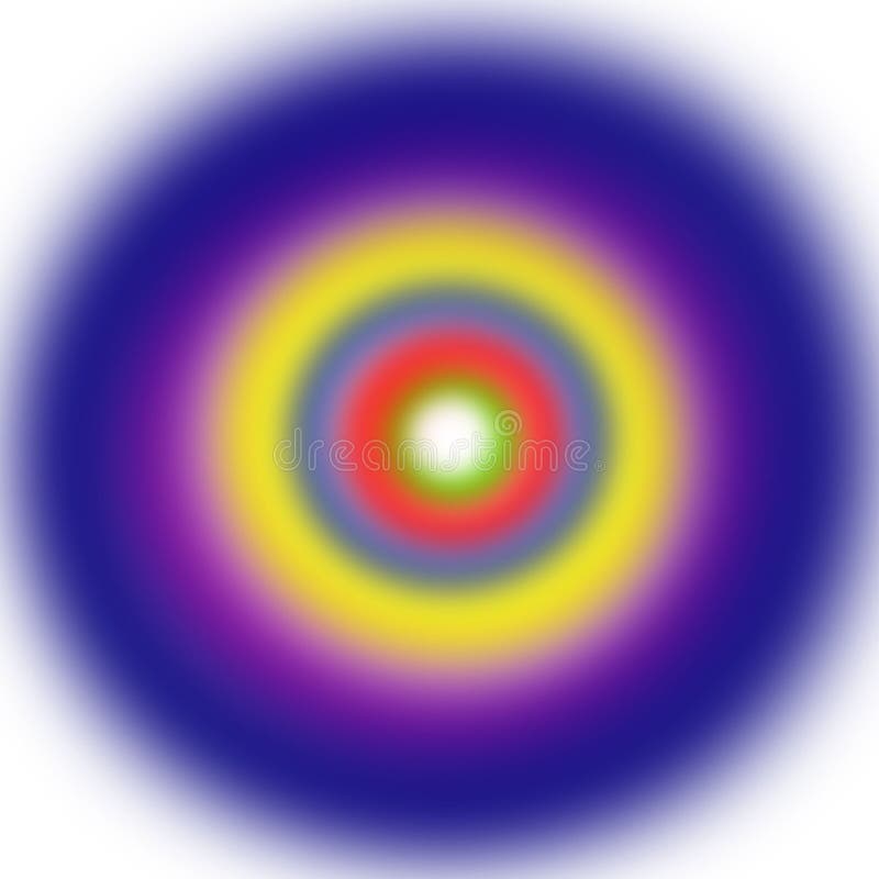 Colorful Shade Circle Rainbow Stock Illustration - Illustration of ...