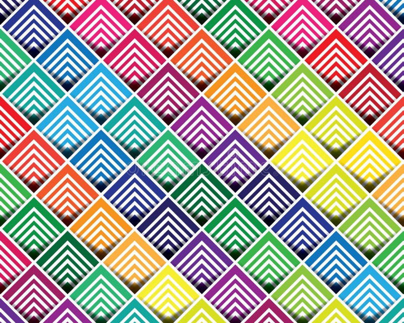 Colorful Shape Pattern Abstract Background Vector Design Stock Vector ...