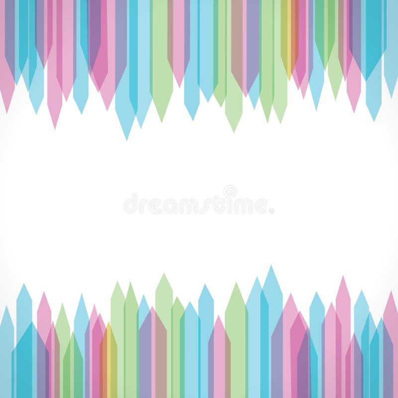 Colorful Sharp Edge Strip Background Stock Vector - Illustration of ...