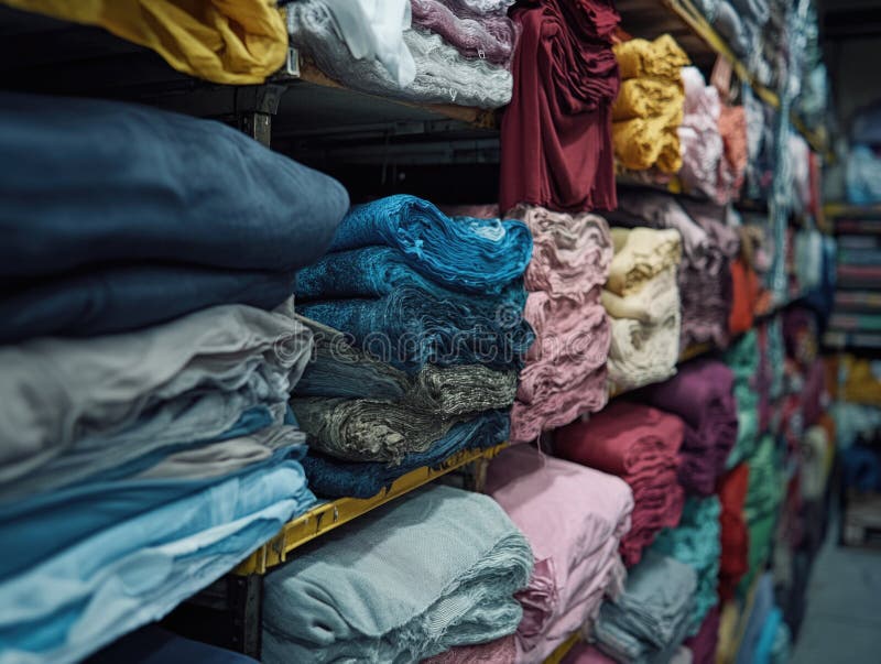 Colorful Shirt Store stock photo. Image of retail, bright - 381706478