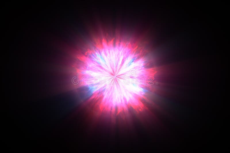 Colorful Shock Wave Consisting Particles. VFX Elements, Graphic ...