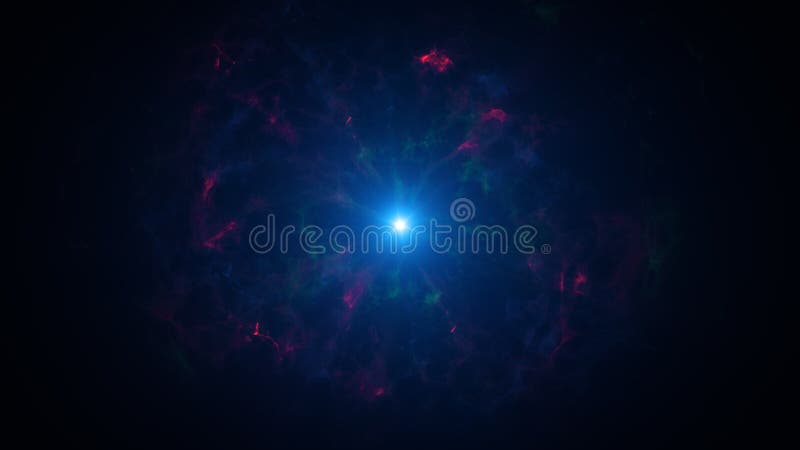 Colorful Shock Wave Consisting Particles. VFX Elements, Graphic ...