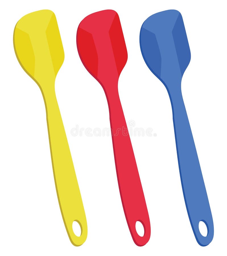 Silicone Spatulas Stock Illustrations – 72 Silicone Spatulas Stock ...