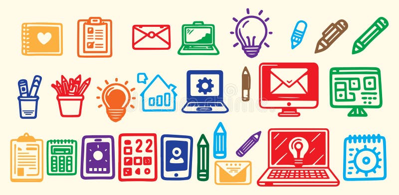 Simple Office Tools Stock Illustrations – 16,500 Simple Office Tools ...