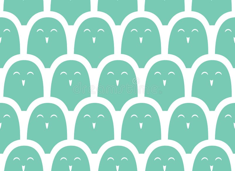 Colorful Simple Pattern . Crowd Stock Illustration - Illustration of ...