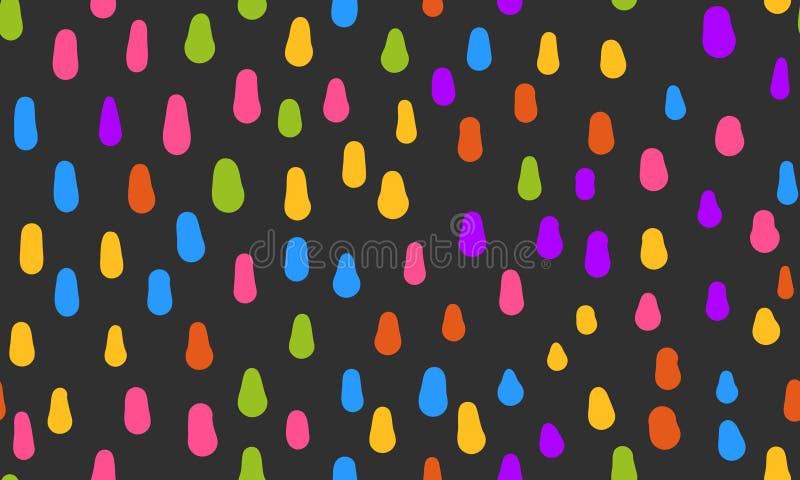 Colorful Simple Small Dash Background. Seamless Vector Pattern Stock ...