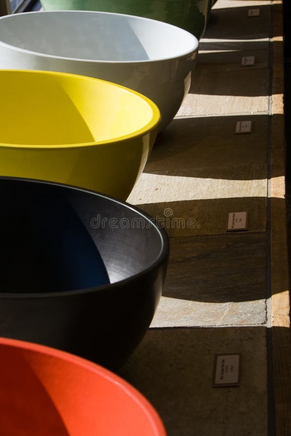 Colorful Sinks stock photo. Image of color, simple, sinks - 597364