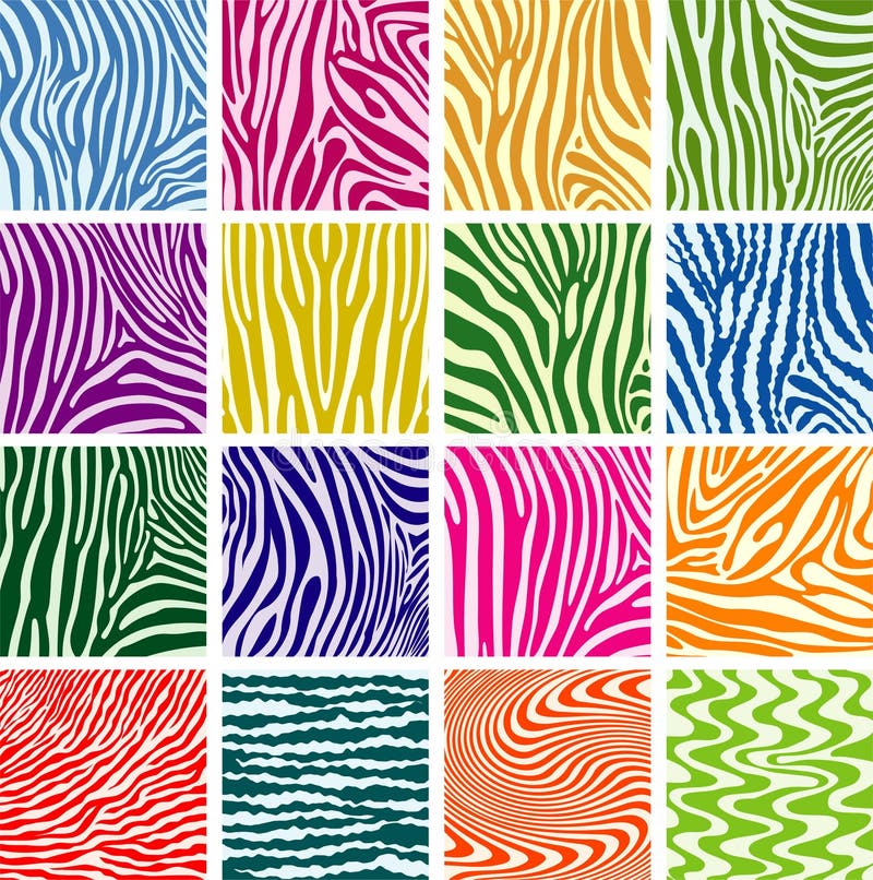 Metallic Purple Zebra Print Stock Illustration - Illustration of modern ...