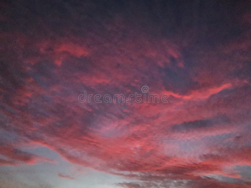 Colorful Sky in the Morning, Colorful Clouds Stock Photo - Image of ...