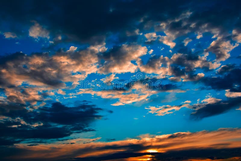 Dramatic Sky stock image. Image of dreamy, colorful, distance - 76565141