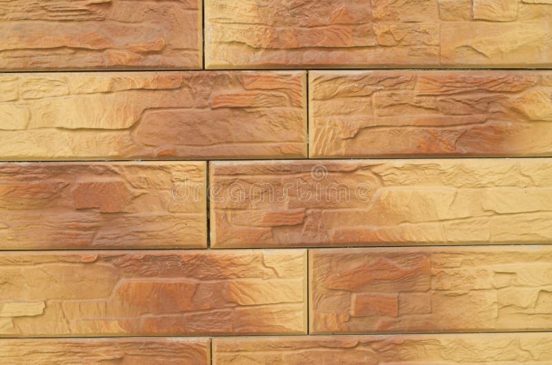 Colorful Slabs Cladding on Wall Close Up Stock Photo - Image of design ...