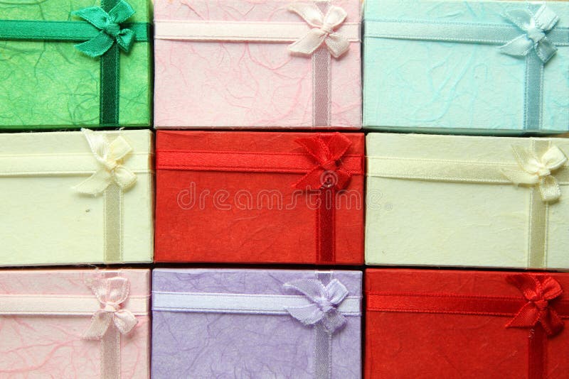 Colorful small gift box stock image. Image of christmas - 19250561