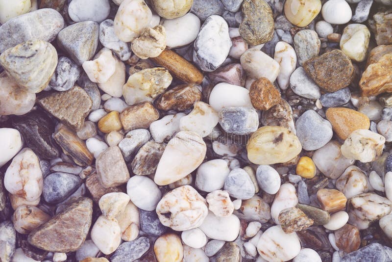 Colorful Small Pebble and Stone for Background Stock Image - Image of ...