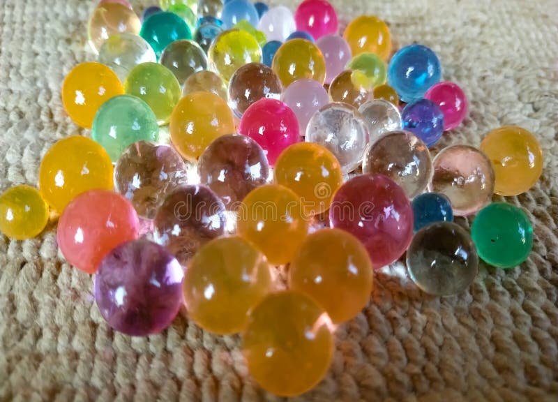 Small balls stock image. Image of childhood, macro, pool - 171090891