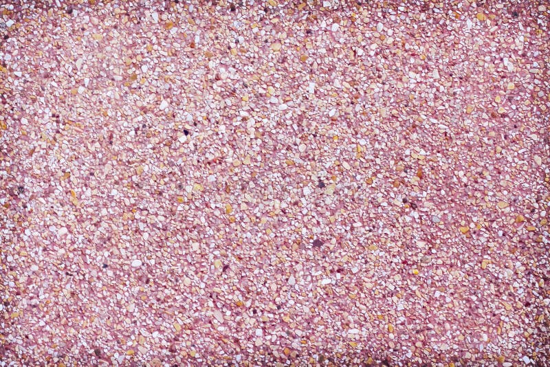 Colorful Small Stone Texture Decorative on Concrete Wall Background ...