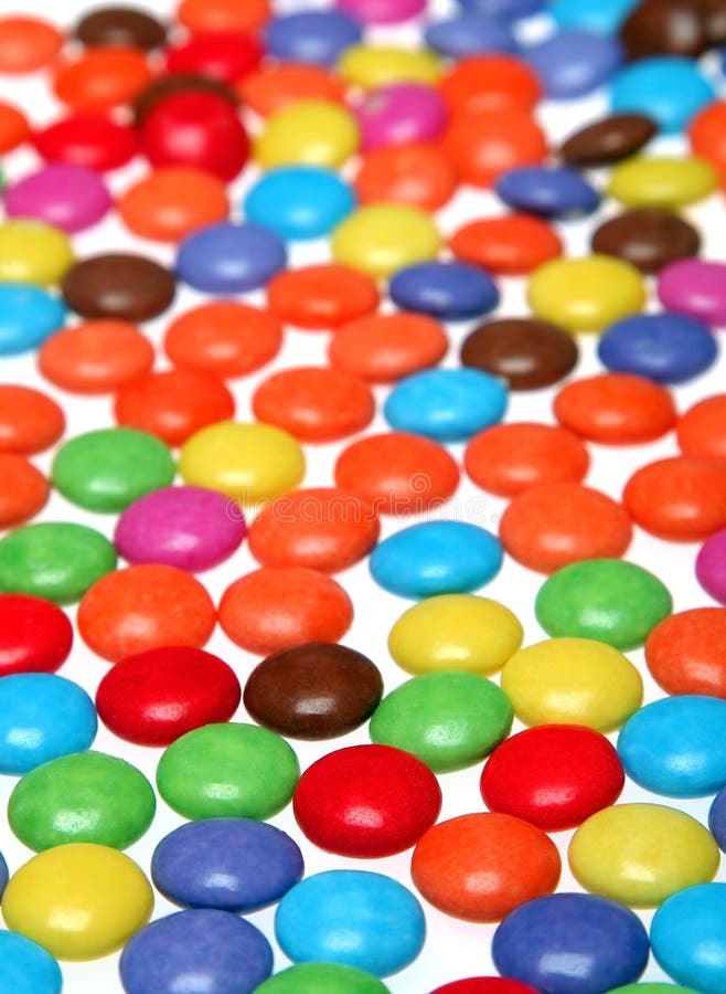 Colorful smarties stock image. Image of vibrant, close - 11493283