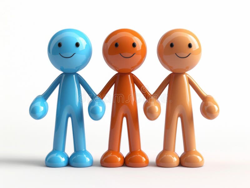 Smiling Stick Figure Holding a Board Stock Illustration - Illustration ...