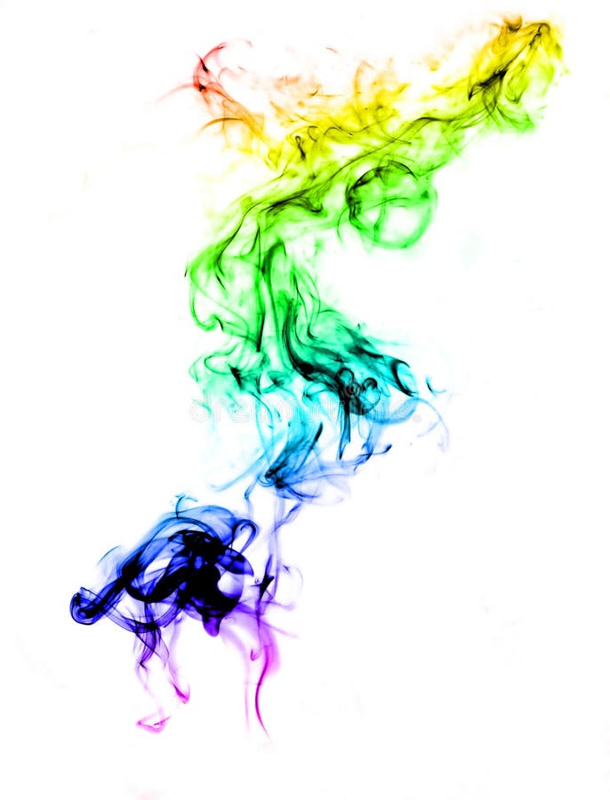 Colourful smoke art stock image. Image of pattern, curve - 18033287