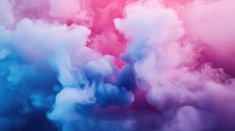 Colorful Smoke Clouds Abstract Background Stock Image - Image of clouds ...