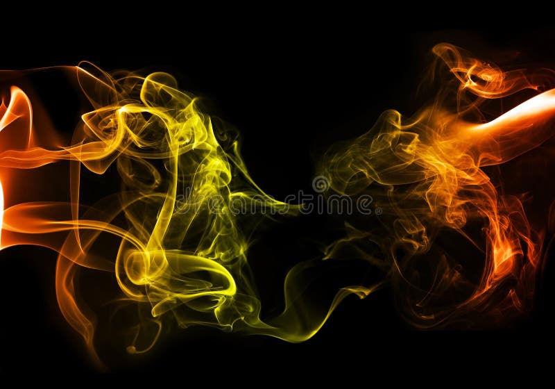 Colorful smoke stock image. Image of light, curve, colorful - 55760535