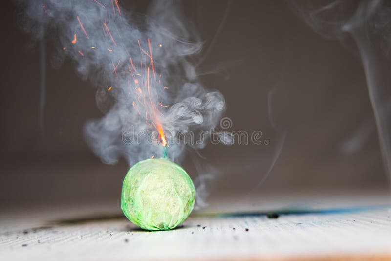 Colorful Smoke Firecrackers for Kids.Smoke Colour Texture Stock Photo ...