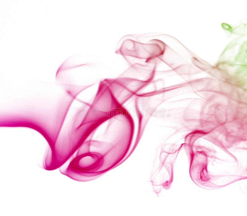 Colorful smoke isolated. stock photo. Image of dynamic - 162059312