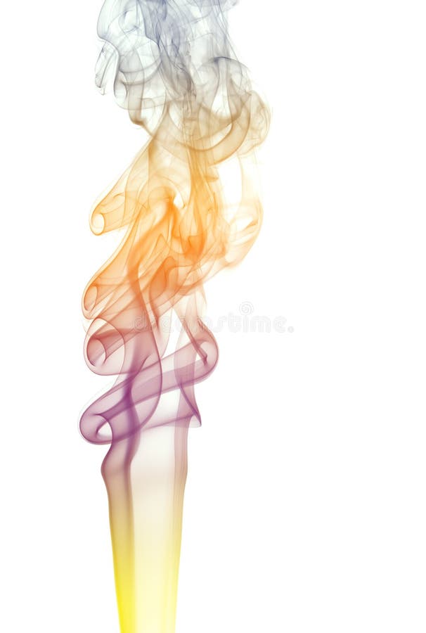 Colorful Smoke Pillar Picture. Image: 8281024