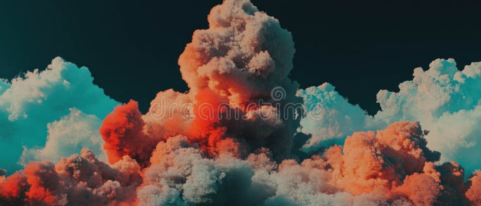 Colorful Smoke Texture Overlay Creating a Vibrant and Dynamic ...