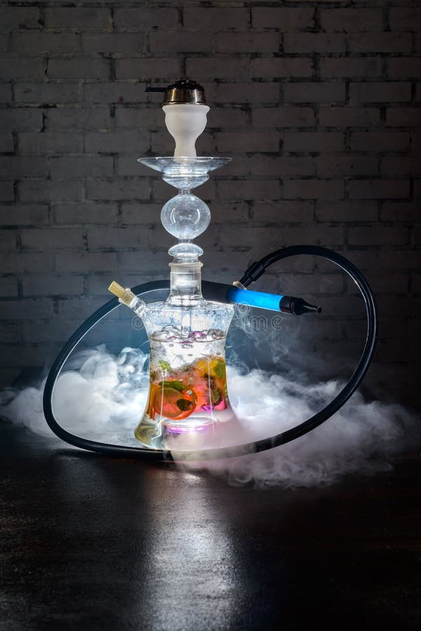 Smoking hookah stock photo. Image of shisha, hubble, sheesha - 3195792