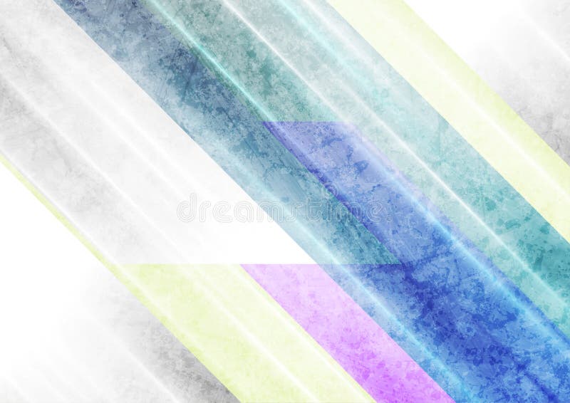 Colorful Smooth Grunge Stripes Abstract Background Stock Vector ...
