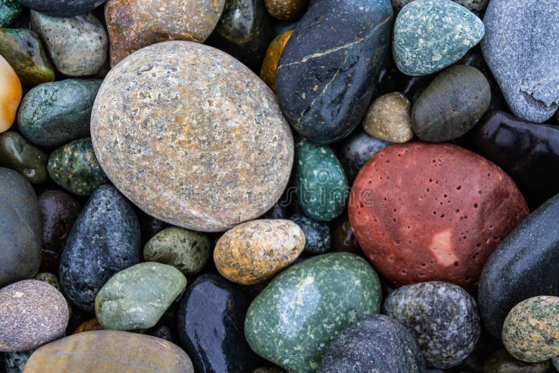 Colorful Pebbles stock image. Image of rocks, background - 4277231