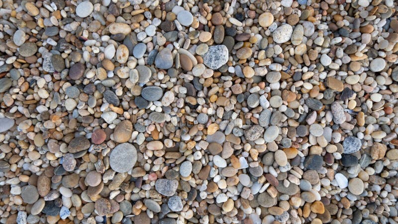 Colorful, Smooth, Rounded Pebbles on Beach Background Stock Photo ...