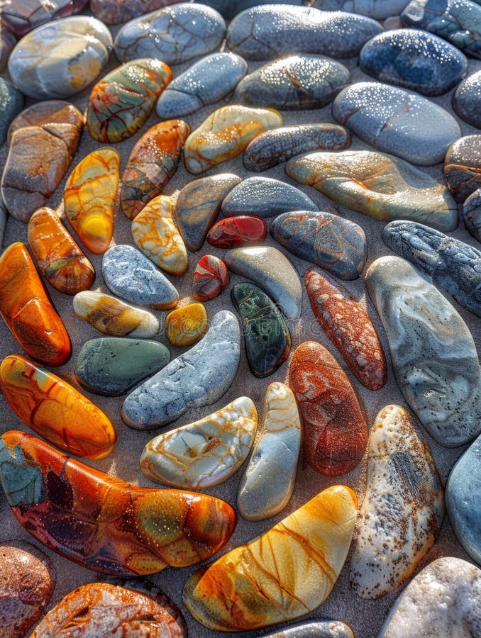 Colorful Wet Stones Arranged Pattern Stock Photos - Free & Royalty-Free ...
