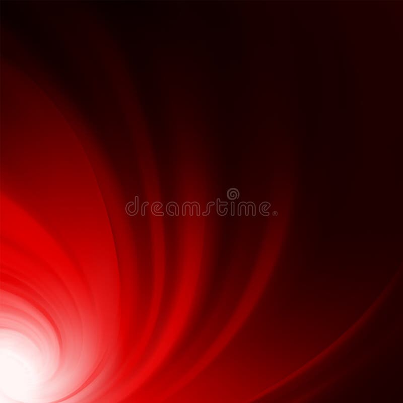 Colorful Smooth Twist Red Light Lines. EPS 8 Stock Vector ...