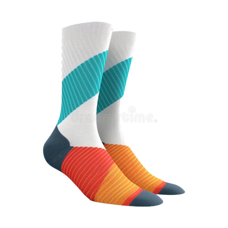 Colorful Socks on Transparent Background - Ai Generated Stock ...