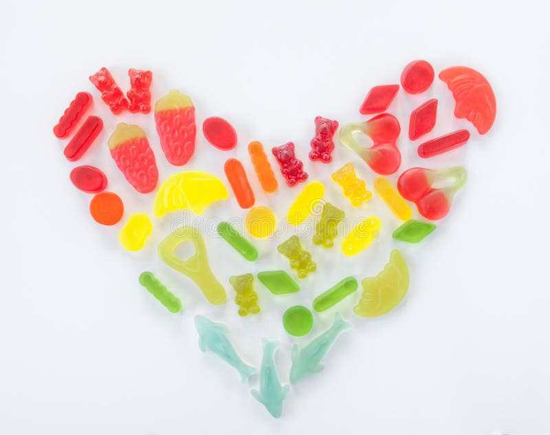 Colorful soft candies editorial photo. Image of simple - 85910186