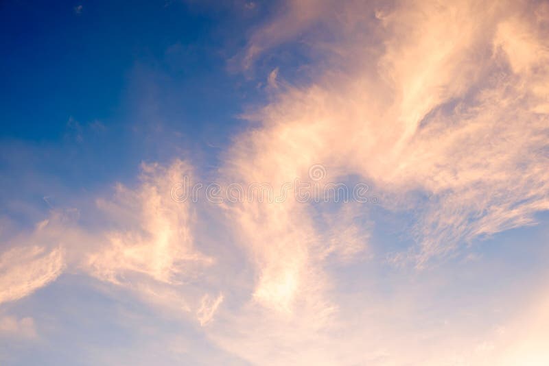 Colorful Soft Cloud and Sky for Background Stock Photo - Image of ...