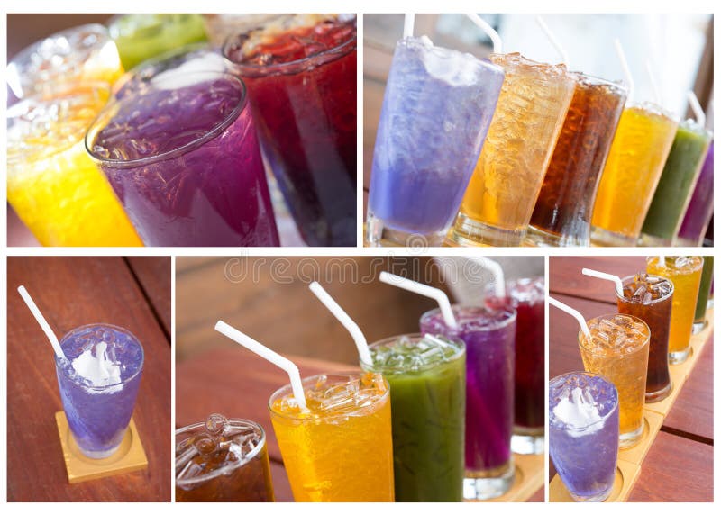 Cold Drinks stock image. Image of blue, refreshing, cooling - 9299839