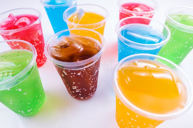 Colorful Soft Drinks stock image. Image of soft, beverage - 175957545