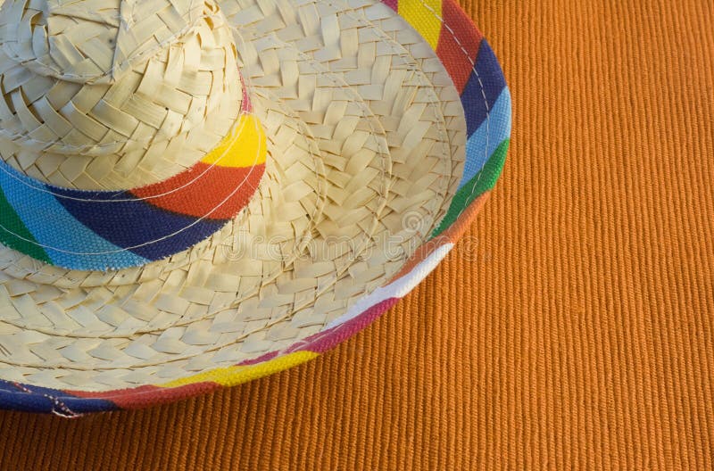 Colorful Sombrero stock image. Image of sombrero, orange - 41688321