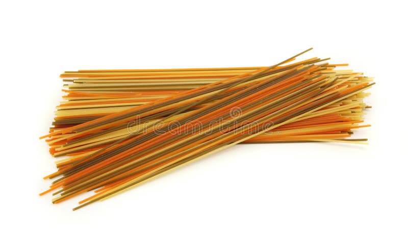 Colorful spaghetti stock image. Image of healthy, spaghetti - 12171417