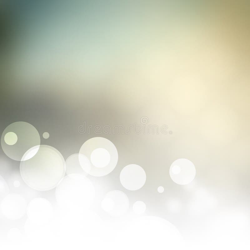 Colorful Sparkling Cover Design Template with Abstract Blurred ...