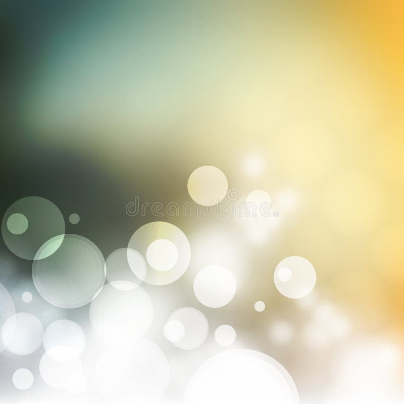Colorful Sparkling Cover Design Template with Abstract Blurred ...