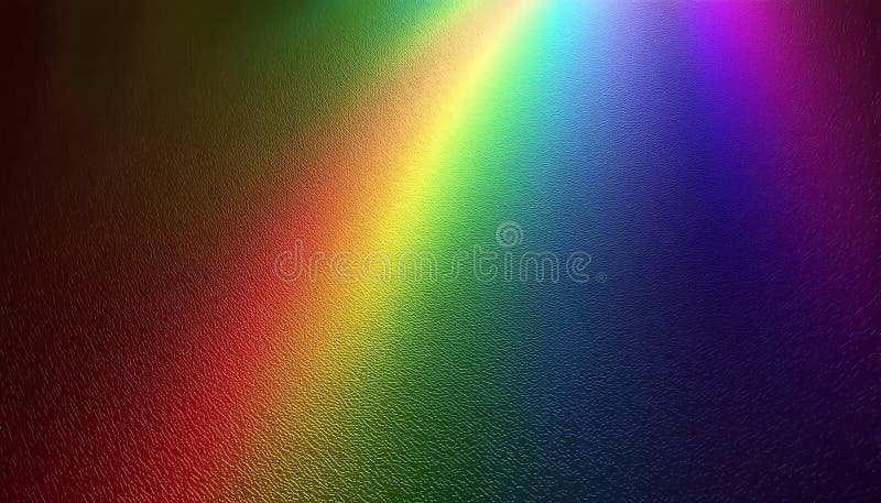 Colorful Spectrum Created by a Rainbow Gradient Background Stock ...