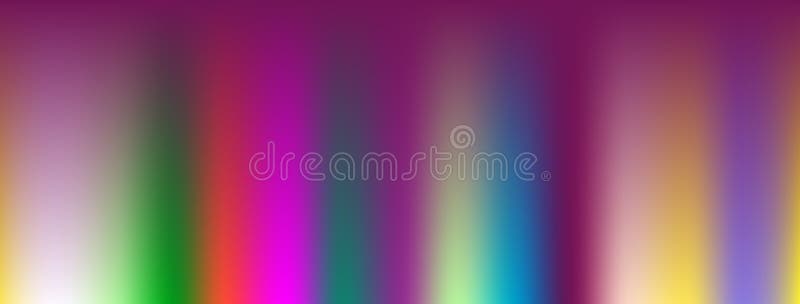 A Colorful Spectrum. a Gradient with a Blur Stock Vector - Illustration ...
