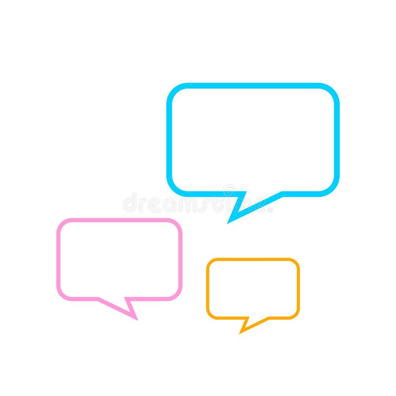 Red Dialog Frame for Copy Space, Speech Bubble Red, Speech Dialog Red ...