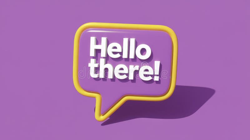 Hello there stock illustration. Illustration of chanticleer - 50951778