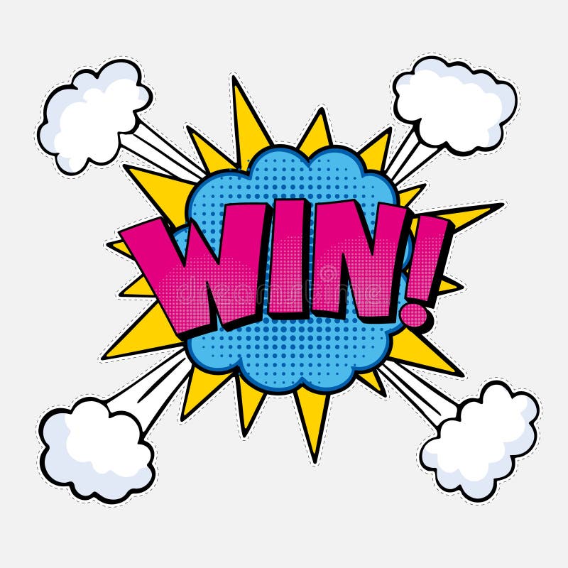 Colorful Speech Bubble with Text Stock Vector - Illustration of ...