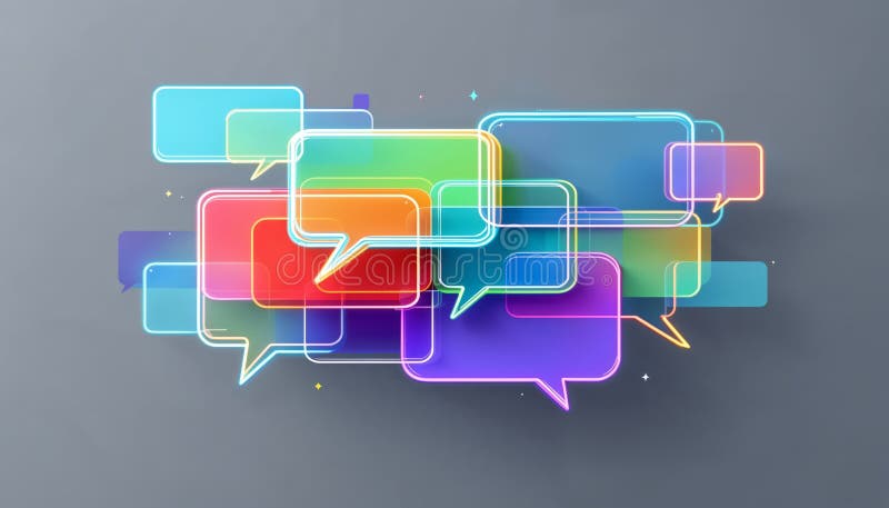 Conversational Threads Stock Illustrations – 3 Conversational Threads ...